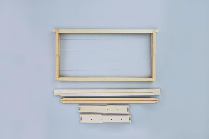 Full Depth Pine Wood Assembled / Wired Beehive Frames With Bee Space